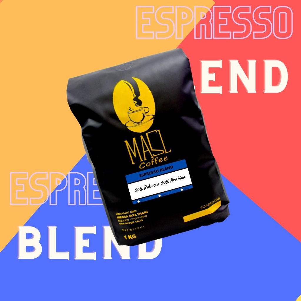 Jual KOPI ESPRESSO BLEND 1Kg - Arabika Robusta - 50:50 | Shopee Indonesia