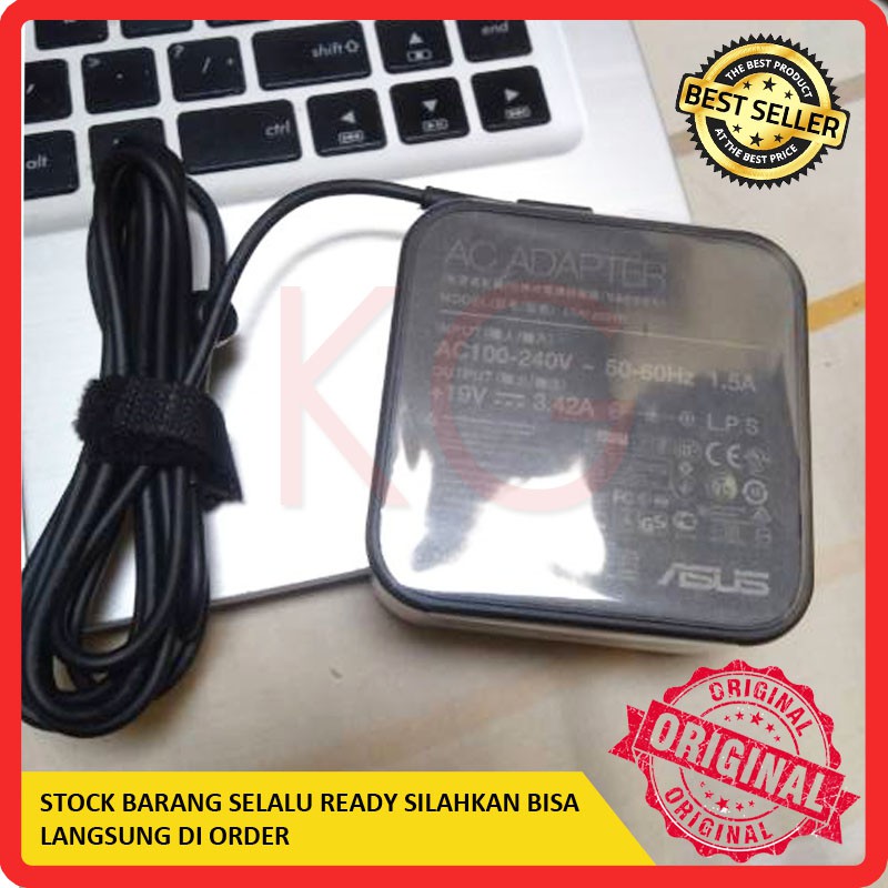 Jual Adaptor Charger cas Asus vivobook 19v 3.42A kotak - ukuran jack 5 ...