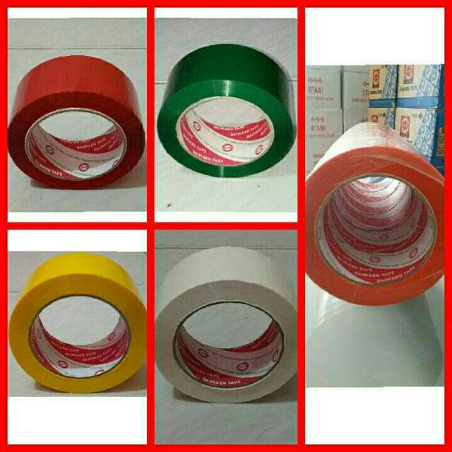 Jual Lakban daimaru warna warni 90Y bisa campur isolasi selotip | Shopee Indonesia
