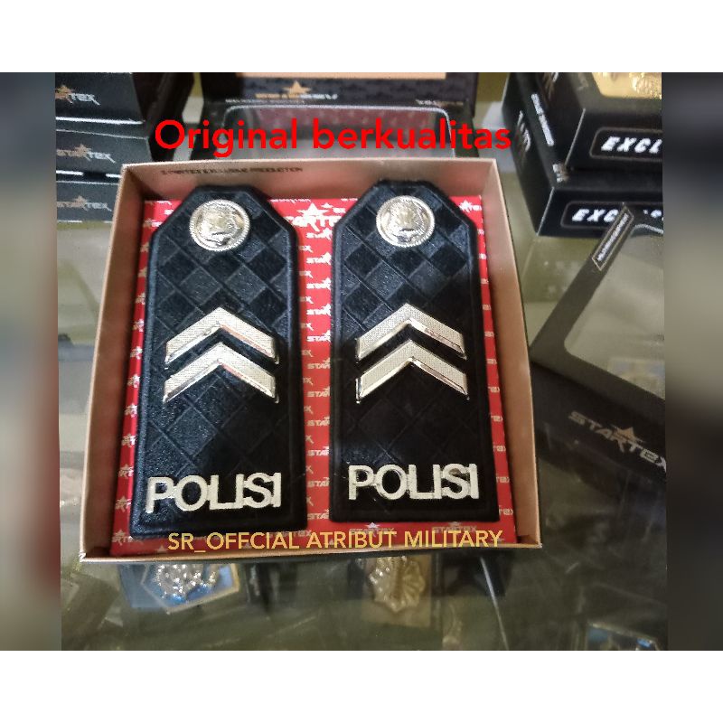 Jual Pangkat polisi Briptu list bordir terbaru Pangkat polisi original ...