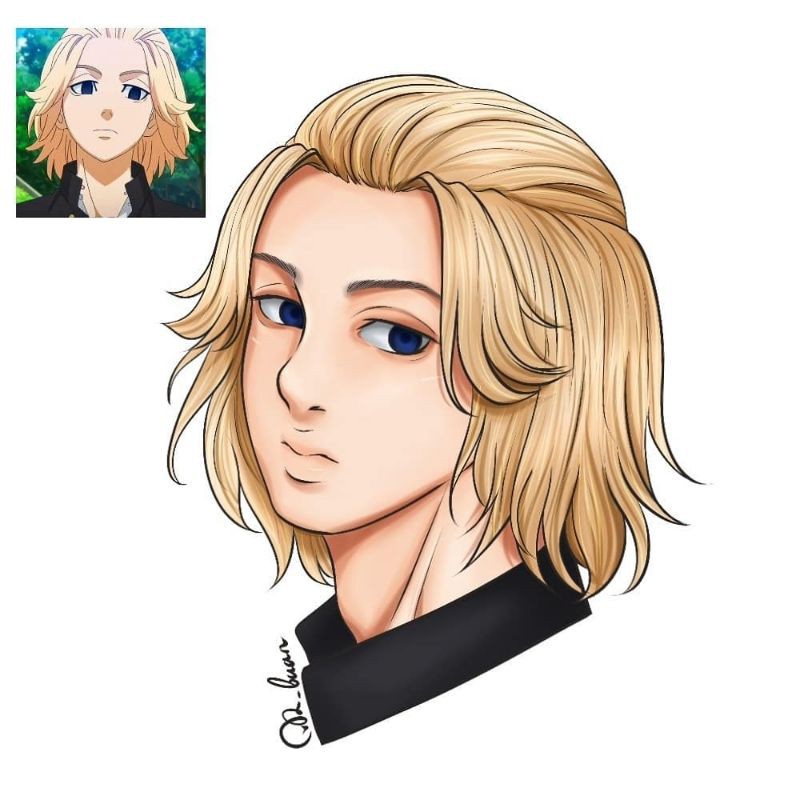 Jual Ilustrasi Wajah Semi Realis (Digital Art/Cetak) | Shopee Indonesia