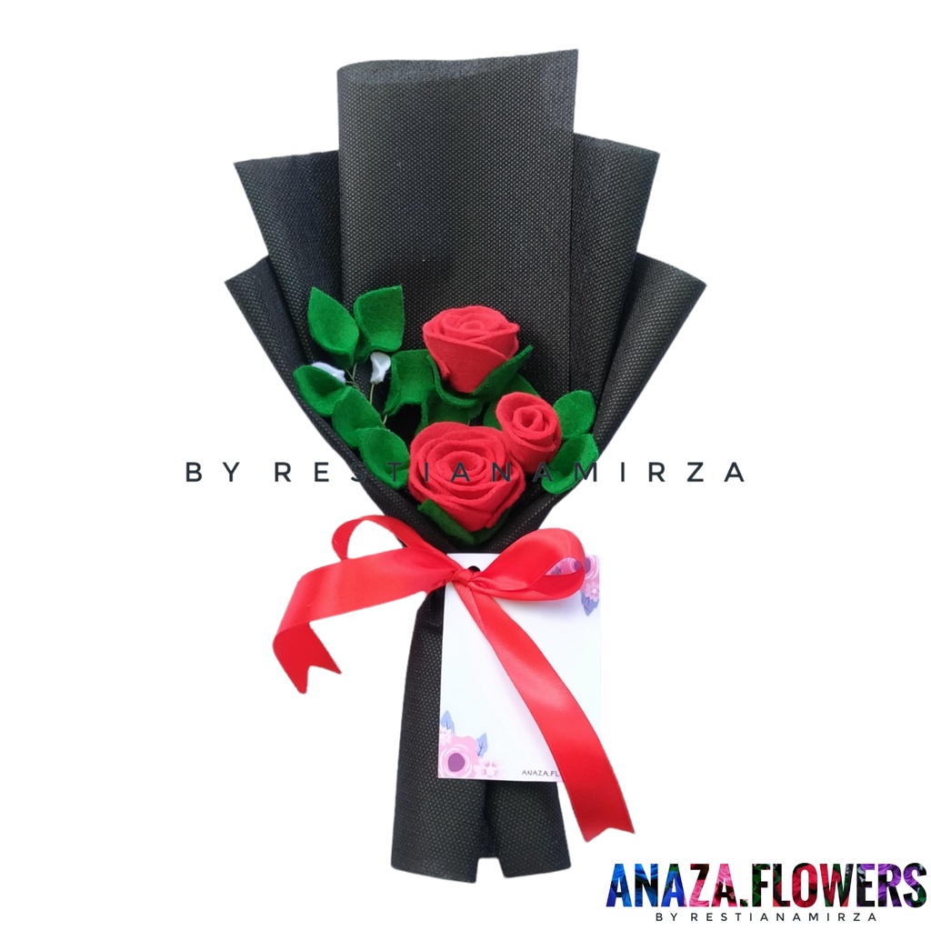 Jual Buket Wisuda Bunga Mawar Flanel Mini Murah Bucket Bouquet | Shopee ...