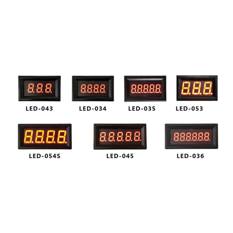 Jual Display 485 TTL Display Module PLC Communication MODBUS RTU ASCII ...