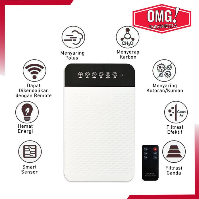 Jual Smart Air Purifier Penjernih Udara Penyaring Ruangan Rumah Hepa ...