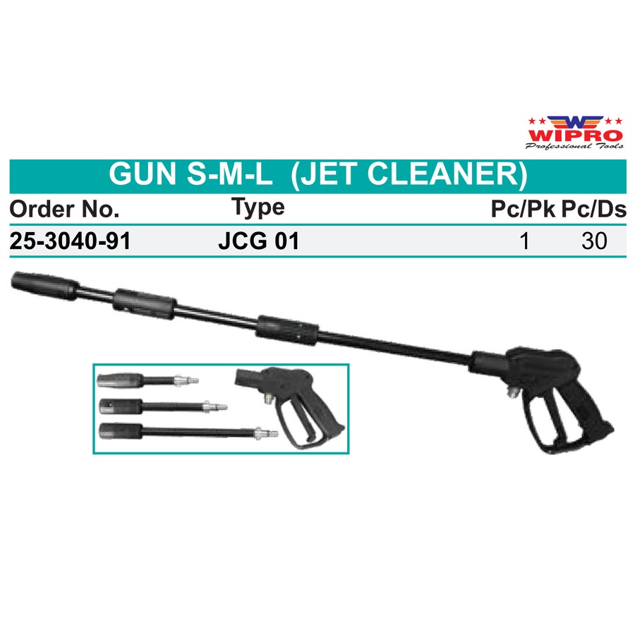Jual Wipro JCG01 Semprotan Gun Jet Cleaner 3 mode HEAVY DUTY | Shopee ...