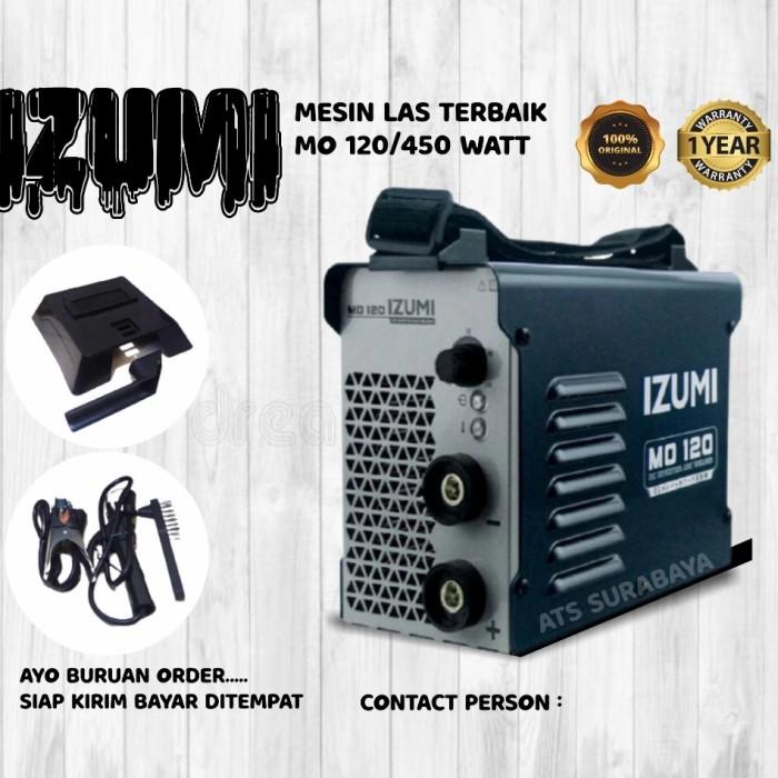 Jual Mesin Las Listrik Izumi Mo 120 450Watt Original Garansi Resmi | Shopee Indonesia