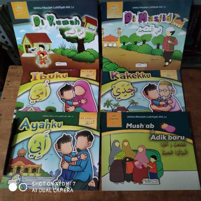Jual Seri Buku Anak Bilingual Indonesia Arab (1 buku) | Shopee Indonesia