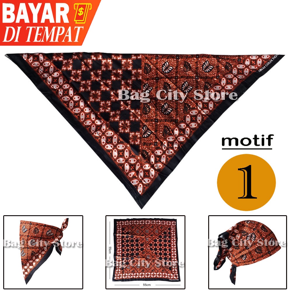 Jual Slayer Scraft Slayer Motif Batik Iket Udeng Pria Slayer Panjang ...