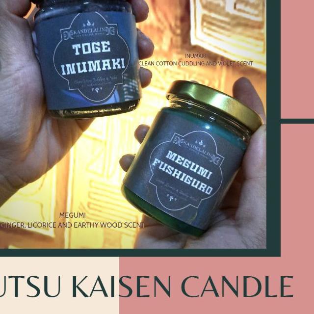 Jual JUJUTSU KAISEN CANDLE choso toji satoru gojo nanami kento megumi ...