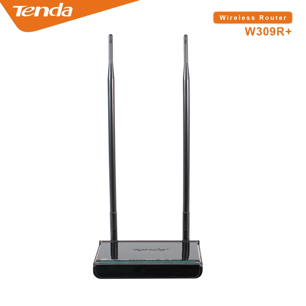 Jual TENDA W309R+ Wireless-N300 High Power Router w/ 2 Antenna 9dBi ...