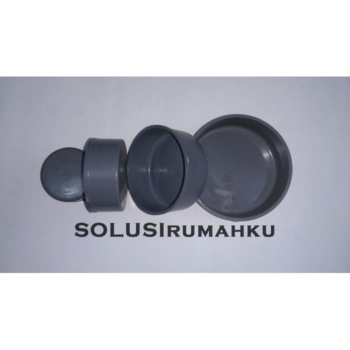 Jual PPM DOP POLOS D 3 inch / Cap PVC 3 ins / Tutup Pipa 3 inci ...