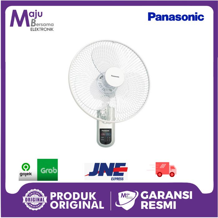 Jual Kipas Angin Dinding / Tembok Panasonic F-400MI Plus Remote Control ...