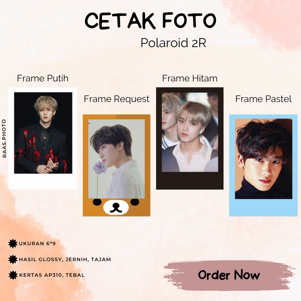 Jual Cetak Foto Polaroid 2R | Shopee Indonesia
