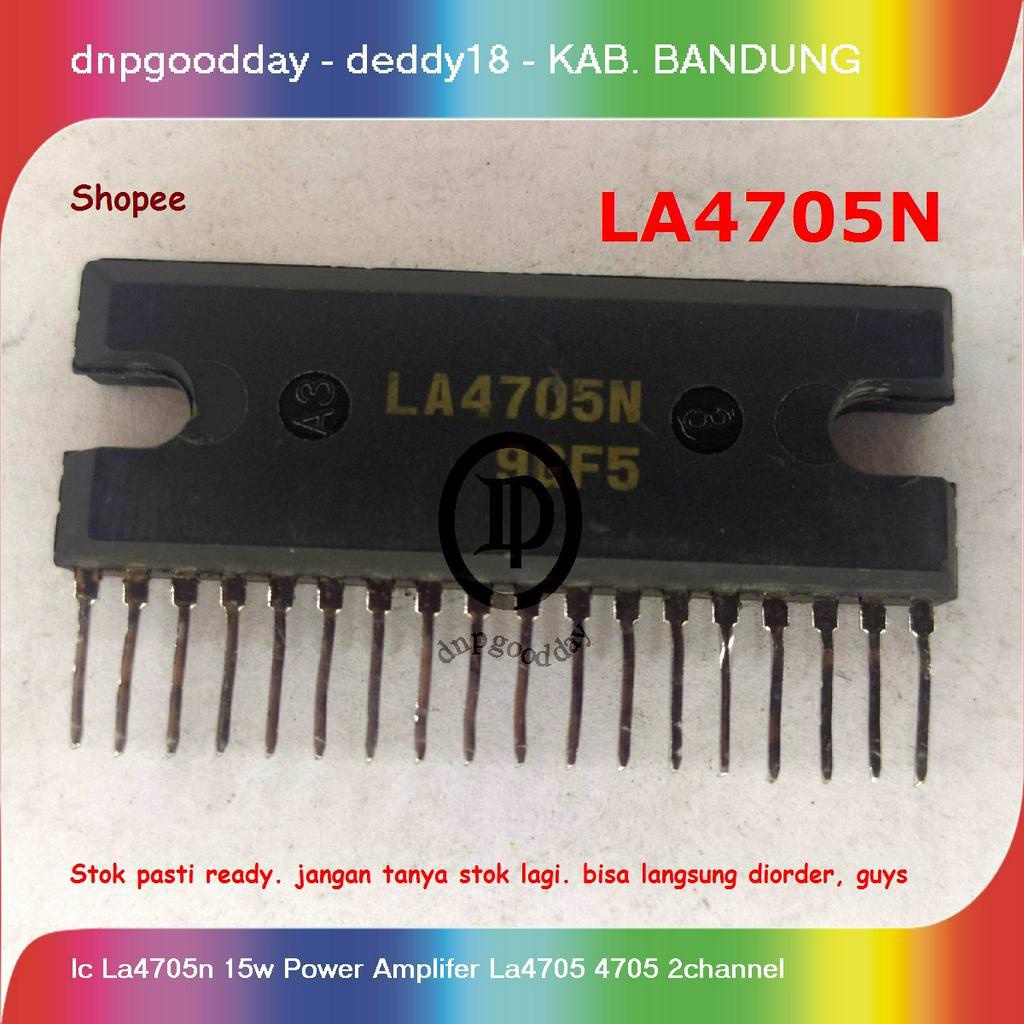 Jual Ic La4705n 15w Power Amplifer La4705 4705 2channel | Shopee Indonesia