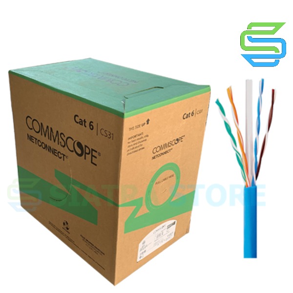 Jual Kabel COMMSCOPE / AMP UTP Cat6 Cable 305M | Shopee Indonesia
