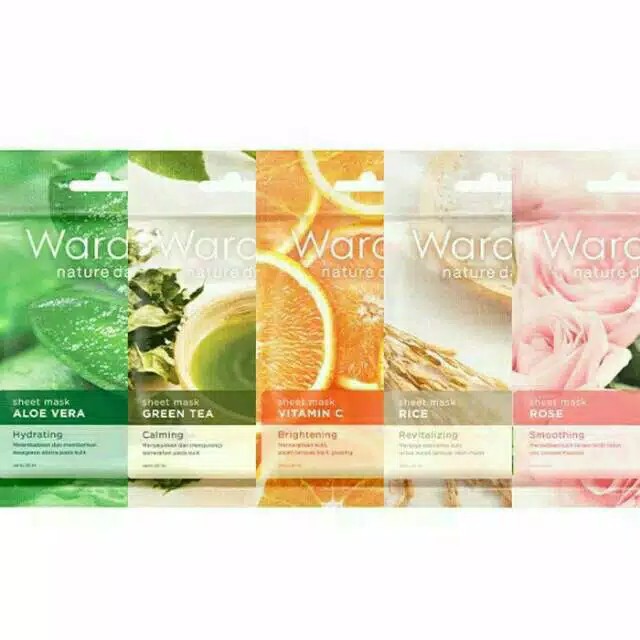 Jual Wardah Nature Daily Sheet Mask (100% Original) | Shopee Indonesia