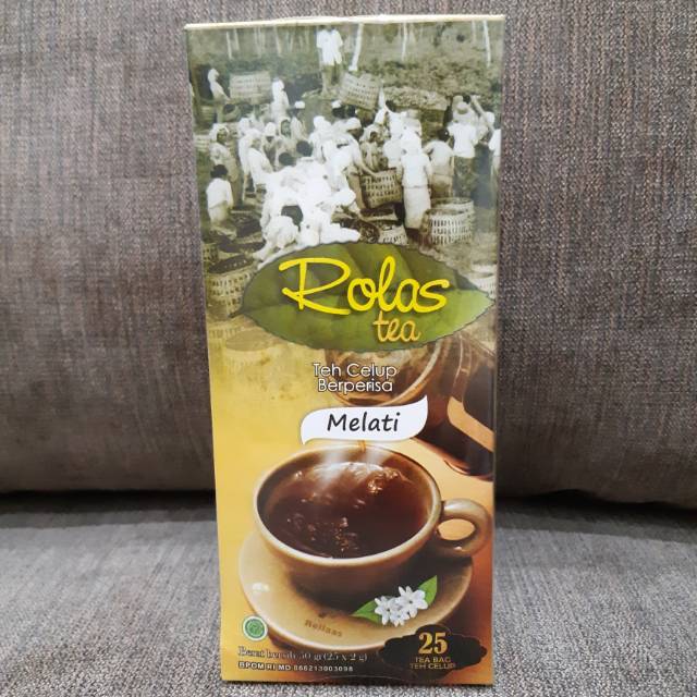 Jual Rolas Tea Teh Celup Berperisa Melati | Shopee Indonesia