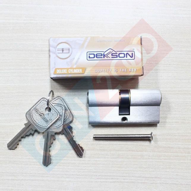Jual Cylinder Door Lock Key Dekkson DC DL 65 MM Kunci Silinder Pintu DC ...