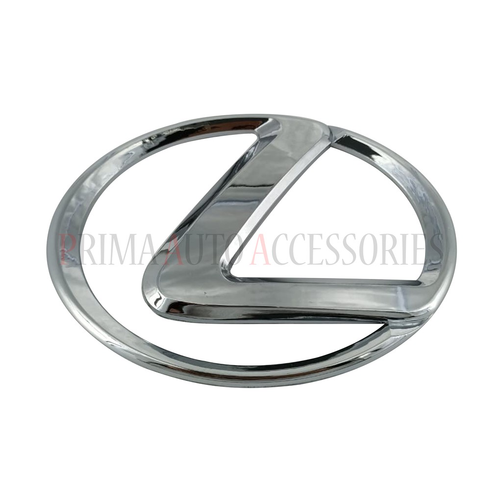 Jual Emblem Mobil Logo Lexus Chrome 16 cm | Shopee Indonesia