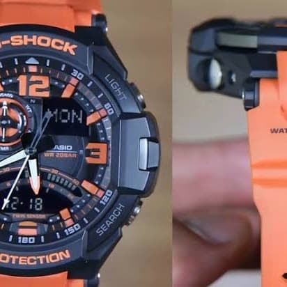 Jual Jam tangan pria merk casio G-Shock type Ga 1000 baterai free box ...