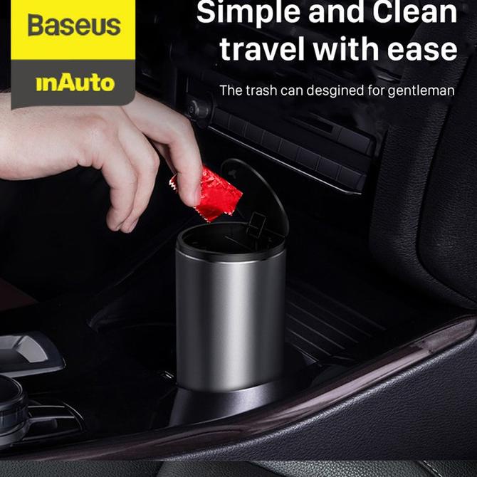 Jual TEMPAT SAMPAH MOBIL BASEUS GENTLEMAN STYLE VEHICLE-MOUNTED TRASH ...