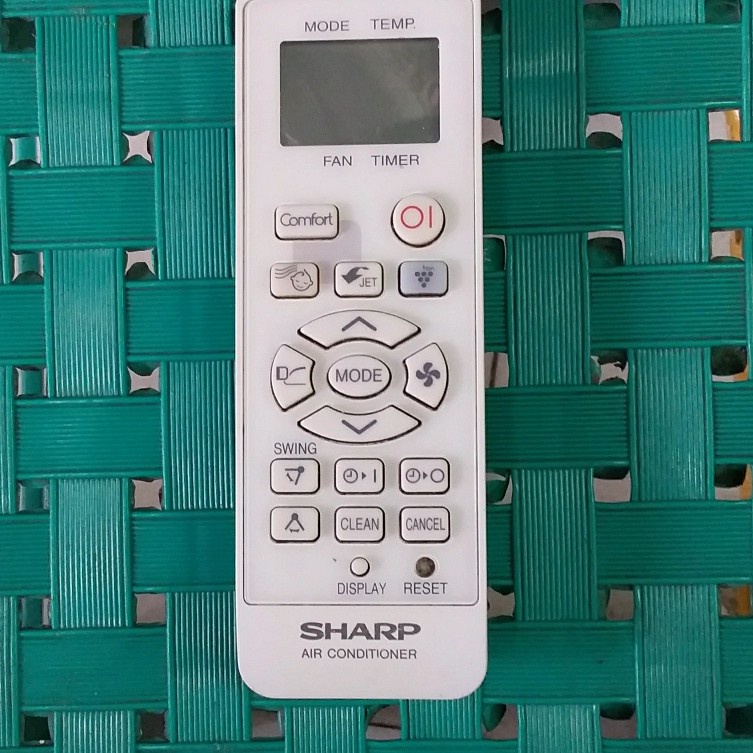 Jual REMOTE AC SHARP SERI CRMC-A901JBEZ ORIGINAL ( BONUS BATERAI ...