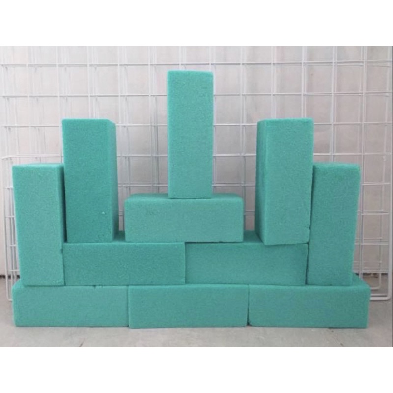 Jual 1 KG 8 PCS VECTO FLORAL FOAM BUSA KERING ECER SATUAN DRY FOAM ...