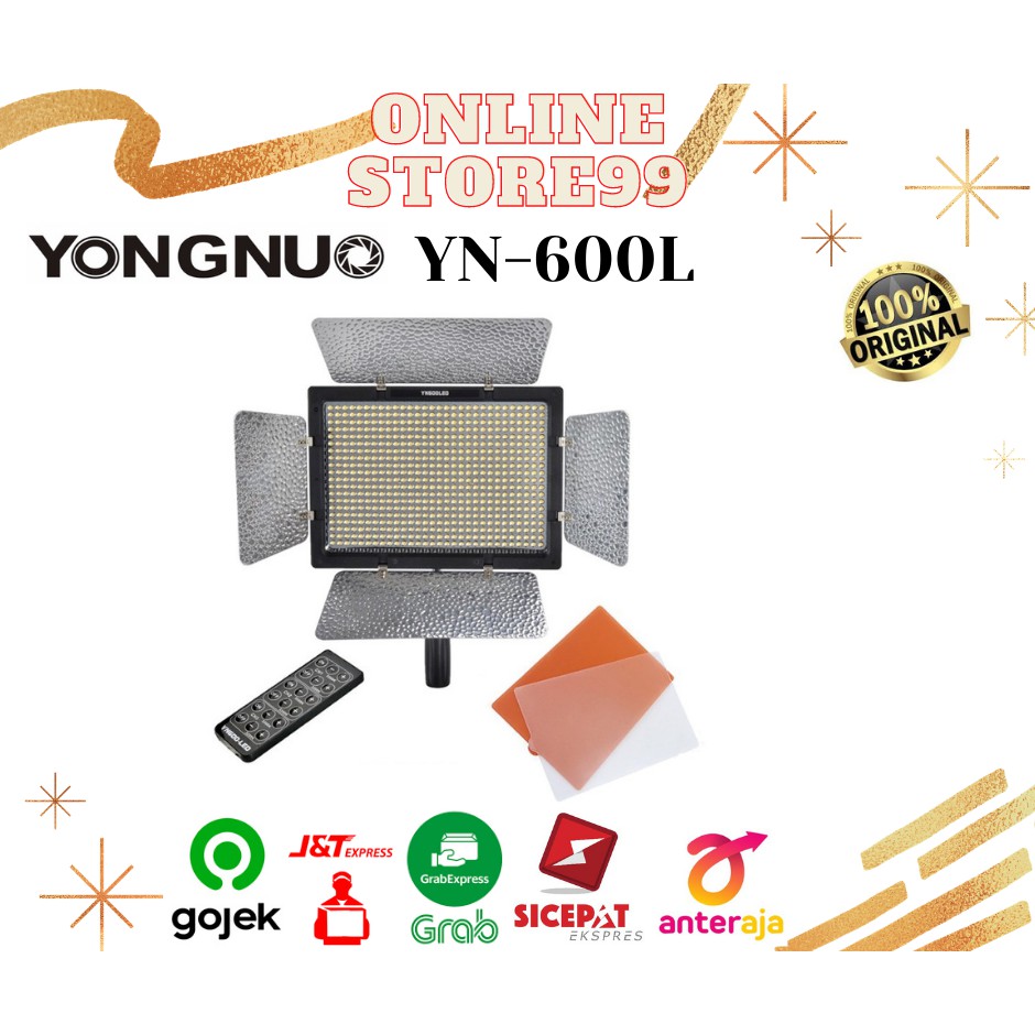 Jual YONGNUO YN-600L LED VIDEO LIGHT STUDIO - Unit | Shopee Indonesia