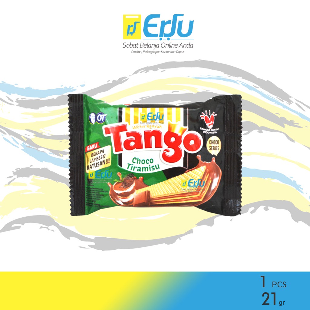 Jual VARIAN Tango Wafer Choco Series Tiramisu & Java Mocca Kemasan 21gr ...