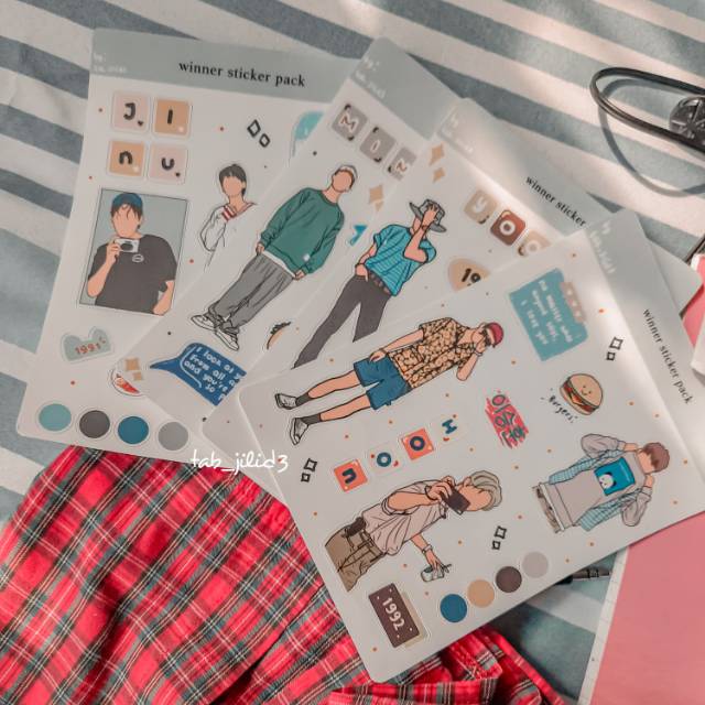Jual Winner sticker (song mino,jinu,yoon,hoon) | Shopee Indonesia