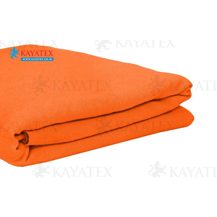 Jual 1KG KAIN COTTON COMBED 20S ORANGE (BAHAN KAOS) | Shopee Indonesia