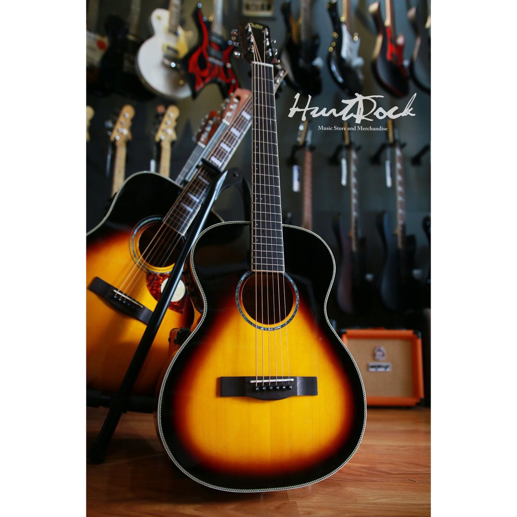 Jual Cetta Gitar CJ18E SBS Akustik Elektrik | Shopee Indonesia