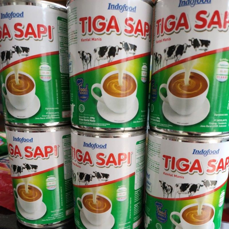 Jual susu tiga sapi 490 gram | Shopee Indonesia