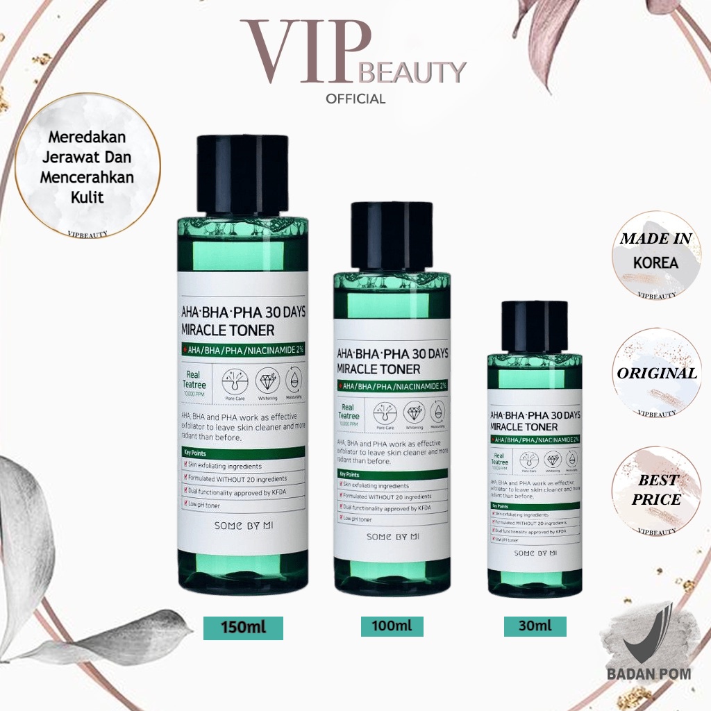 Jual SOMEBYMI AHA-BHA-PHA 30 Days Miracle Toner 100ml | 150ml | Shopee ...
