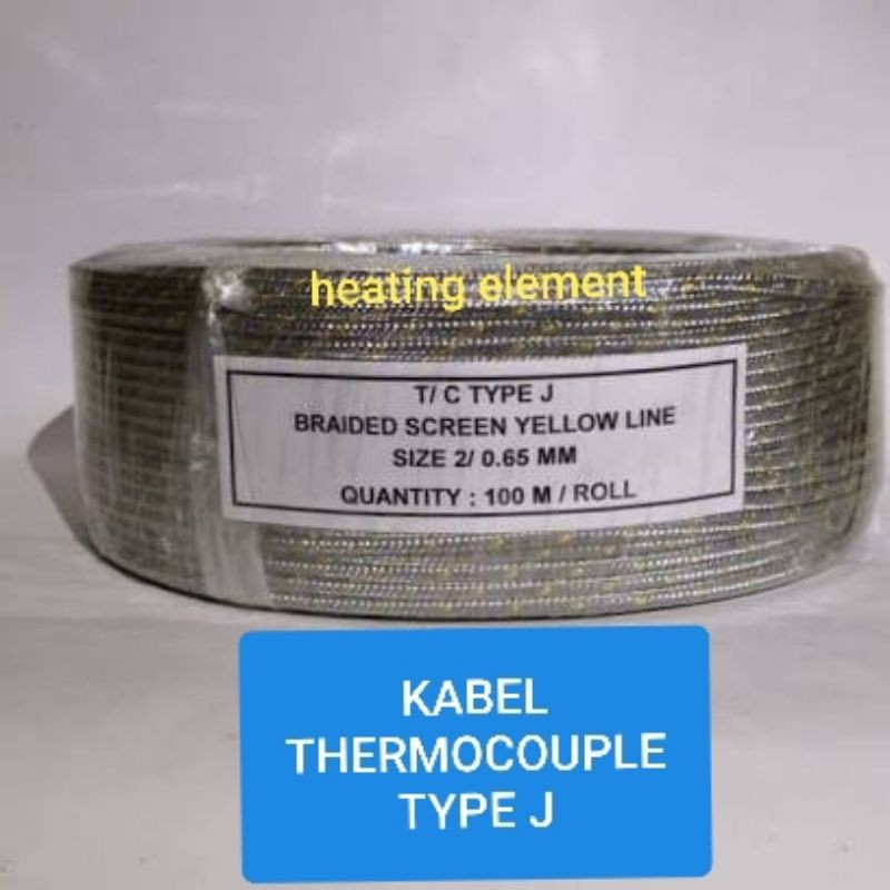 Jual kabel thermocouple type j ( 2x0,65) | Shopee Indonesia
