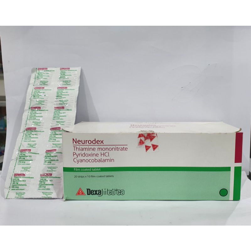 Jual Neurodex strip isi 10 tablet | Shopee Indonesia