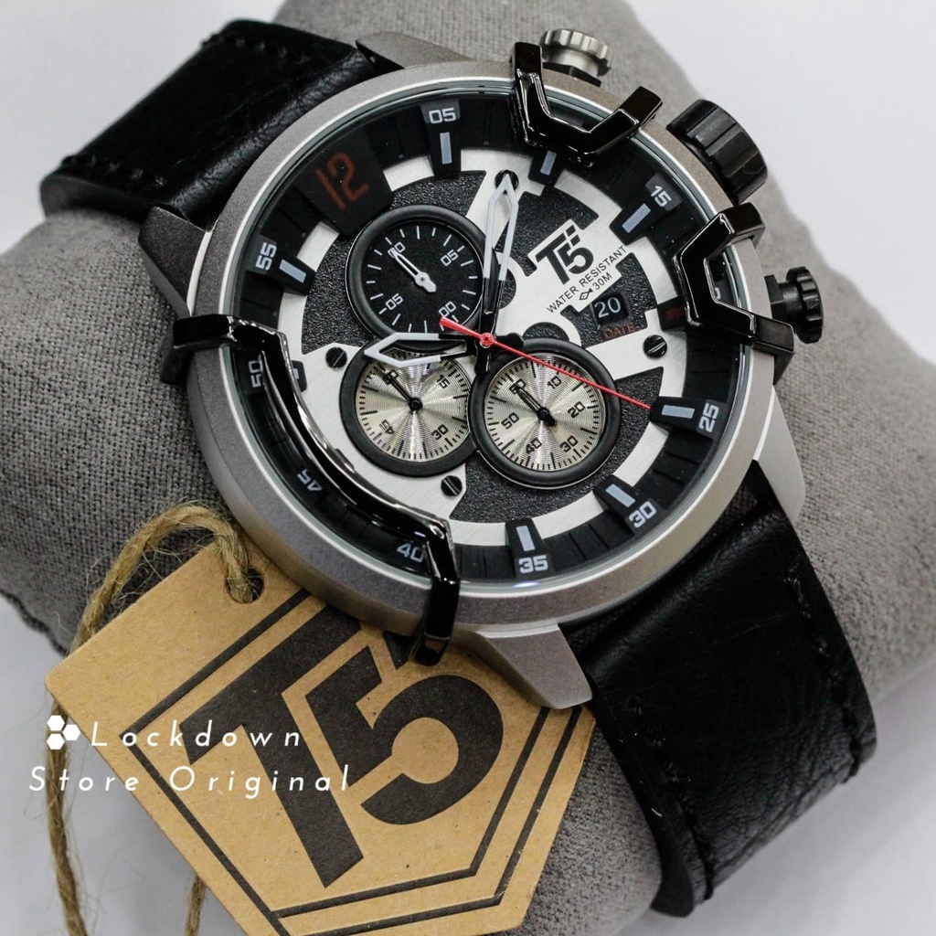 Jual New 2024 Jam T5 3819 Original / Jam Tangan T5 3819 Chronograph ...