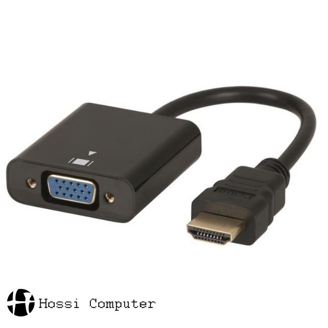 Jual CONVERTER HDMI TO VGA / KABEL HDMI TO VGA / KONEKTOR HDMI TO VGA | Shopee Indonesia