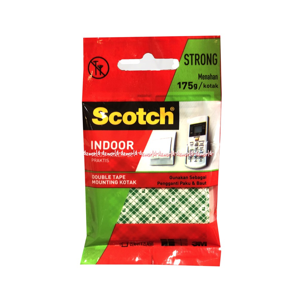 Jual Scotch Indoor Strong Double Side Double Tipe Skotch 175gr 3M ...