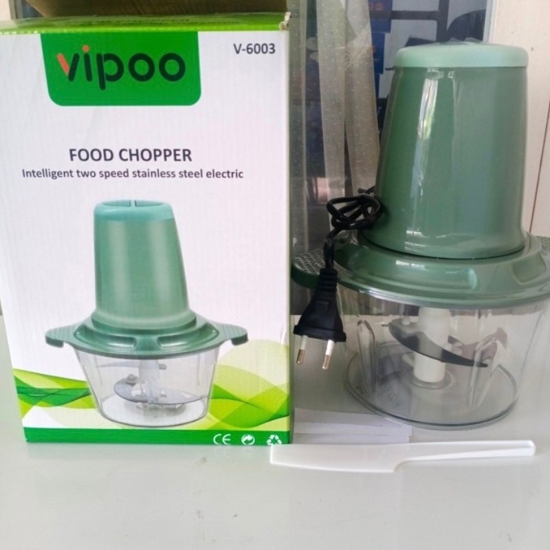 Jual Blender chopper Vipoo V-6003 (2 L) | Shopee Indonesia