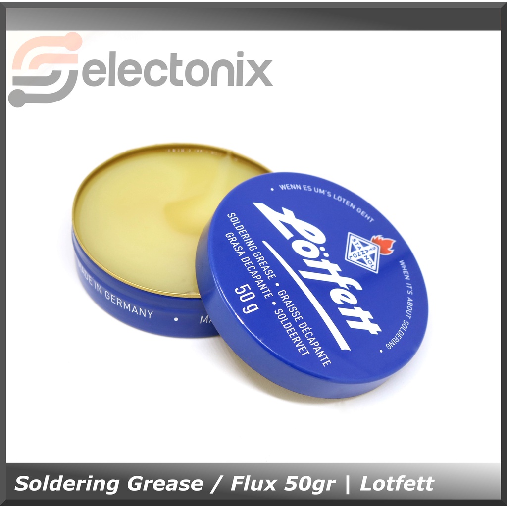 Jual Lotfett Soldering Grease 50 gram / Minyak Solder | Shopee Indonesia