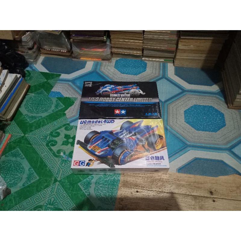 Jual Tamiya Mini 4WD Strato Vector series | Shopee Indonesia