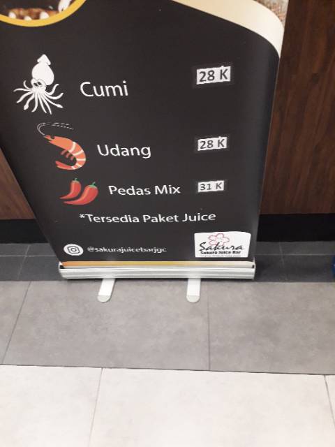 Jual Roll banner alumunium 60cm x 160cm. | Shopee Indonesia