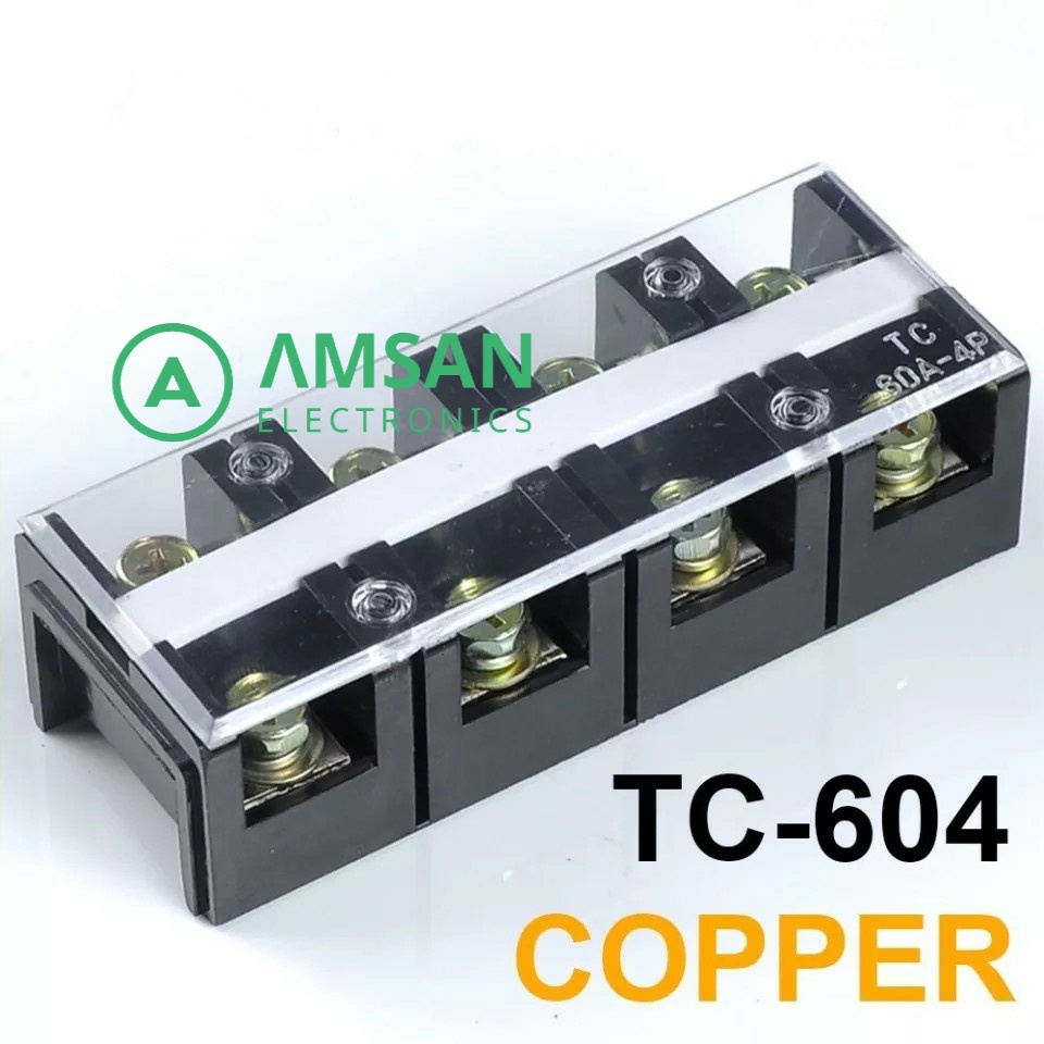 Jual Terminal Block 60A 4p TBC 6004 | Shopee Indonesia