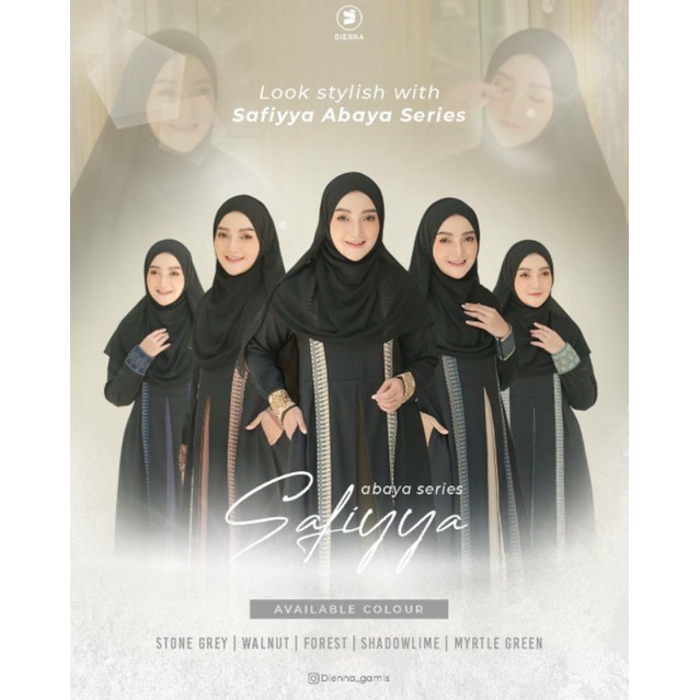 Jual SAFIYYA ABAYA by DIENNA | Shopee Indonesia
