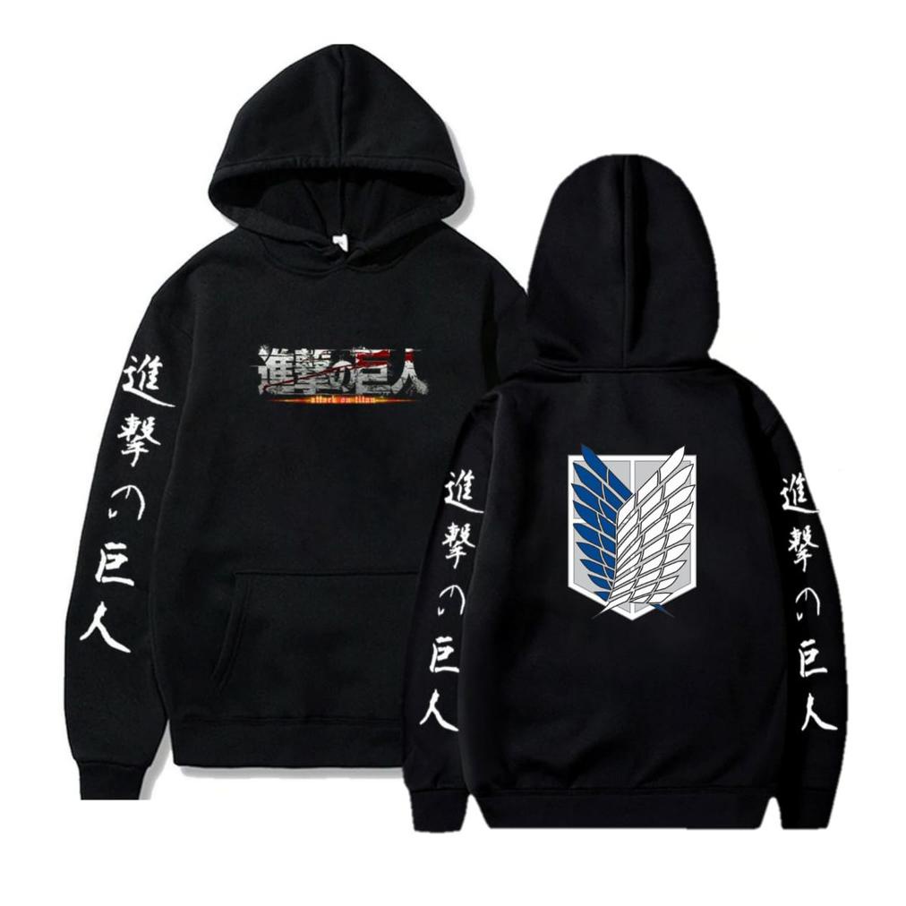 Jual Jaket Sweater Snk Attack On Titan Aot Hoodie Best Seller Final ...