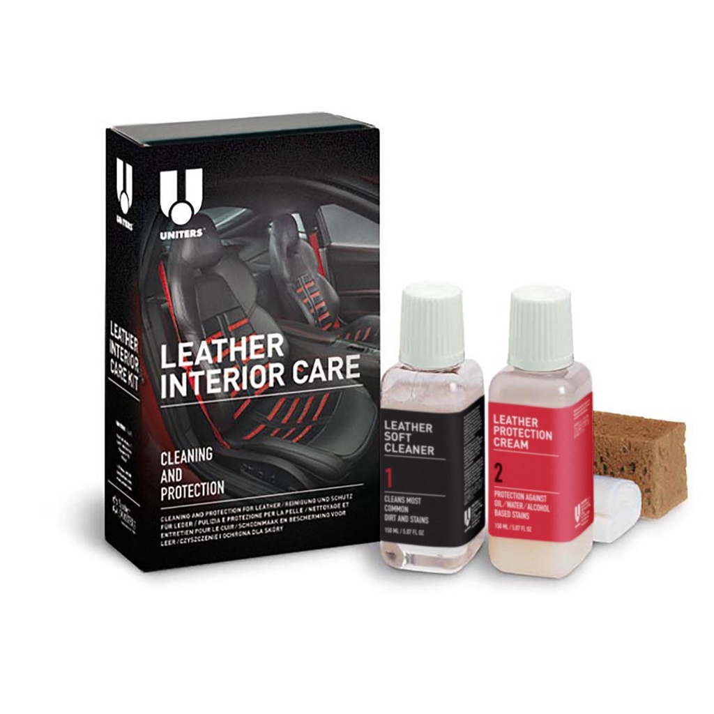 Jual UNITERS CAR INTERIOR LEATHER CARE KIT (Pembersih Kulit/Leather ...