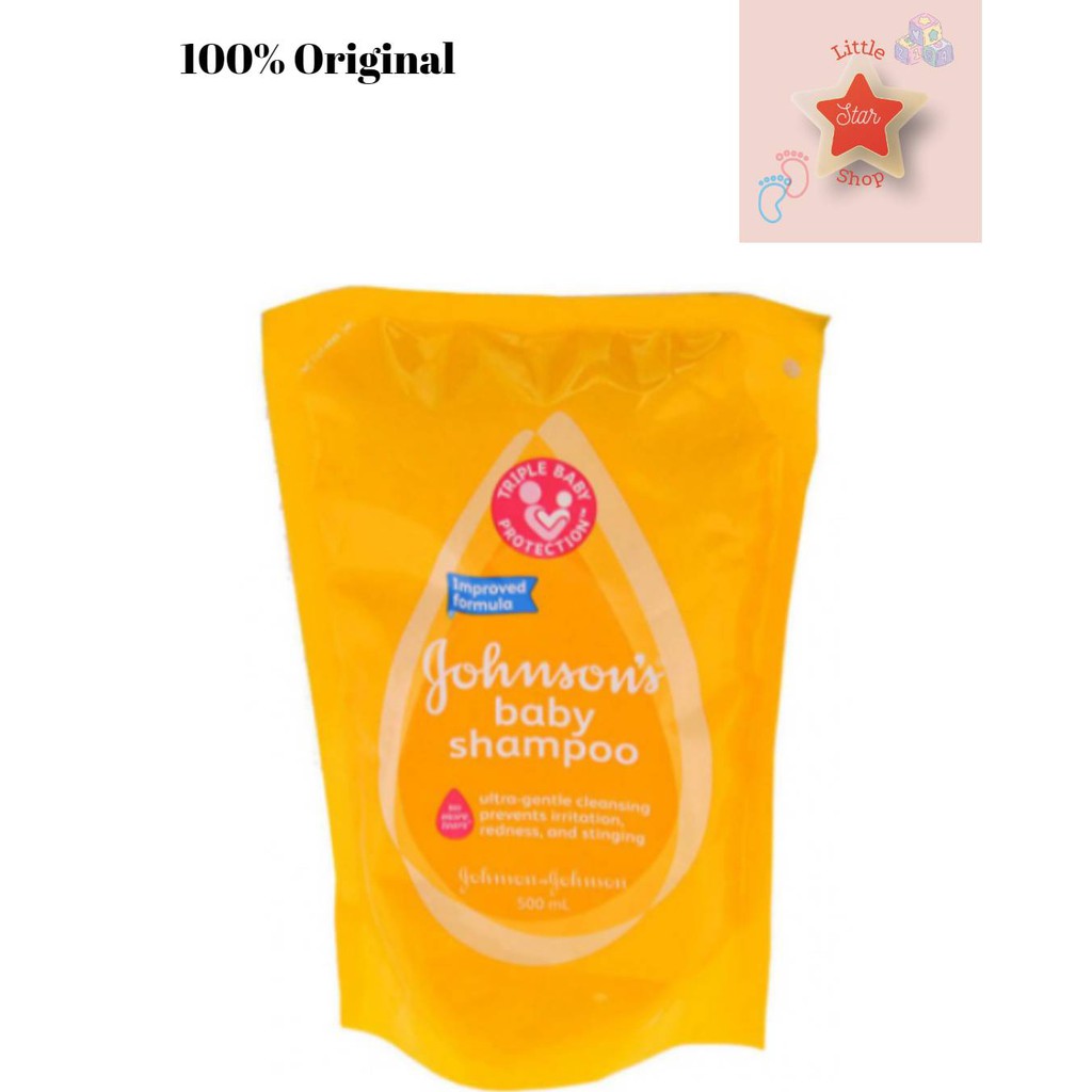 Jual Johnson's Baby Shampoo Reffil Orange 500ml | Shopee Indonesia