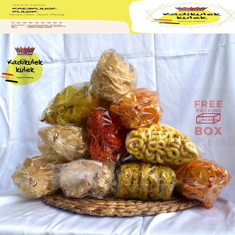 Jual Keripik Kerupuk Sanjai Balado Karak Kaliang Roda Gadiang Keripik ...