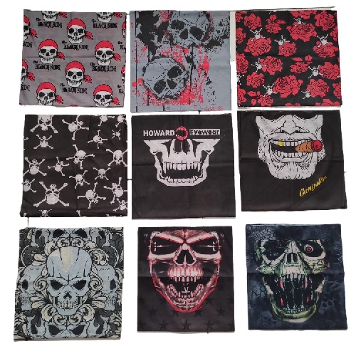 Jual Masker Buff Motif Tengkorak Bap Mask Baf Baff Pengendara Motor ...